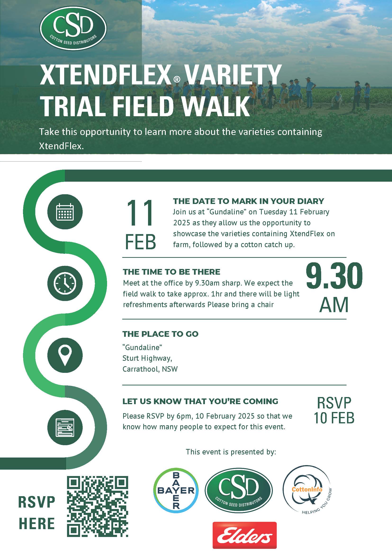 XtendFlex Variety Trial Field Walk, Carrathool | CottonInfo